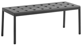 HAY Zahradní stůl Balcony Low Table 96, Anthracite