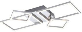 Leuchten Direkt 14030-55 - LED Přisazený lustr IVEN 2xLED/12W/230V + 2xLED/5,5W