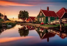Clementoni 31734 Puzzle Historická vesnice Zaanse Schans 1500 dílků /
