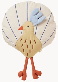 Měkký bavlněný polštář Peacock