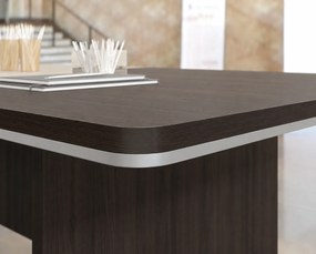 Ergonomický stůl TopOffice 180 x 94,8 cm, levý, wenge