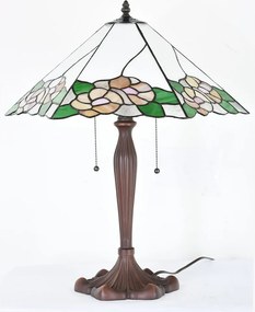 Stolní lampa Tiffany Fae - 44x61x64 cm E27/max 2x60W