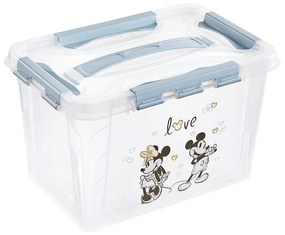 Keeeper Domácí úložný box "Mickey", Modrá M 9,9 l