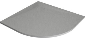Mexen Bert čtvrtkruhový sprchový kout SMC 80 x 80 cm, šedý - 4KR618080