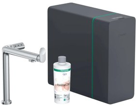 Hansgrohe Aqittura M91 - Dřezová baterie, SodaSystem, sBox, chrom 76837000