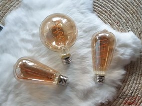 Žárovka Antique LED Bulb Spiral - Ø 9*14 cm E27/3W