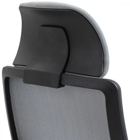 Kancelářská židle Autronic KA-V324 — černá/šedá