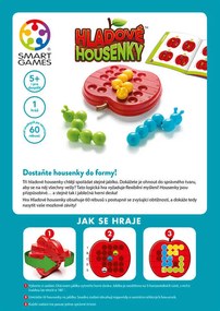 MINDOK HRA Smart Hladové housenky hlavolam mn502