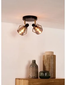 Lucide 77977/12/30 - Bodové svítidlo NILA 2xE14/25W/230V