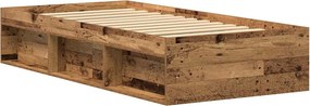 Rám postele bez matrace Staré dřevo 75x190 cm Technické dřevo 3329309