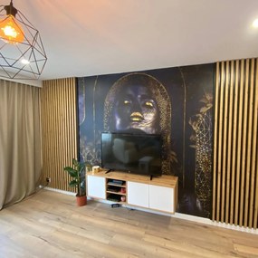 Lameo Dekorativní stěnová lamela mini - přírodní dub 16x30