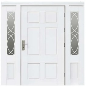Archo - Venkovní vchodové dřevěné dveře Masivní D-58 105053