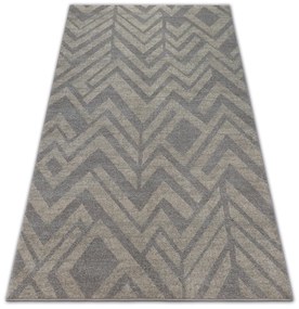 Kusový koberec SOFT ETNO hnědý