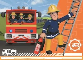 Trefl - Puzzle - Požárník Sam: Připravení do akce / 20 dílků / 22 x 16