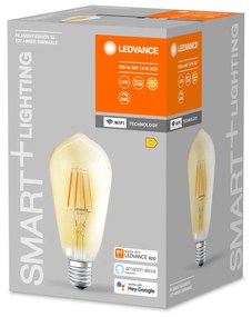 LEDVANCE SMART+ WiFi E27 6W Edison zlatá 2 400K