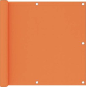 vidaXL Balkonová zástěna 90 x 500 cm 100% polyester oxford [134870] Barva: orange