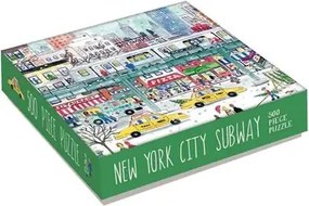 Galison Puzzle V newyorském metru 500 dílků / od 8 let