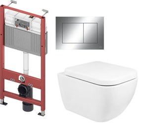 Set záchodová mísa Oltens Vernal 42002000, podomítkový WC modul Tece Base 9400407, 45103000, 9.240.401