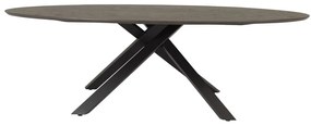Jídelní stůl s deskou v dubovém dekoru 120x240 cm Cox – Tenzo