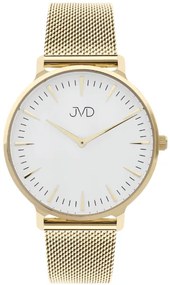 Luxusní dámské elegantní nerezové zlacené hodinky JVD J-TS18