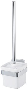 BISK Erga Tore, nástěnný WC kartáč, chromový, ERG-07822