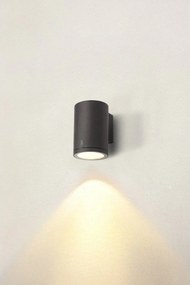 LA 1003440 ENOLA ROUND L single Outdoor, nástěnné LED svítidlo, antracitové, CCT 3000/4000K - BIG WHITE (SLV)