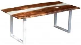 Jídelní stůl z akátového dřeva Sebatik