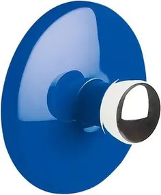 Spirella BOWL samolepící háček modrý / ABS / průměr 50 mm