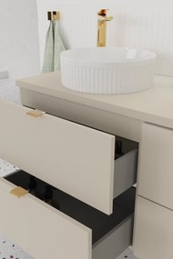 Comad Koupelnová skříňka pod umyvadlo Dalia Cashmere 60 kašmír mat