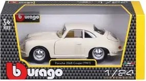 Bburago 1:24 Porsche 356B Coupe (1961) Ivory