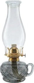 Brilagi - Petrolejová lampa MERLIN kouřová/šedá
