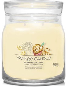 Yankee Candle – Signature svíčka Banoffee Waffle (Vafle s banány a karamelem) Velikost: velká 567 g