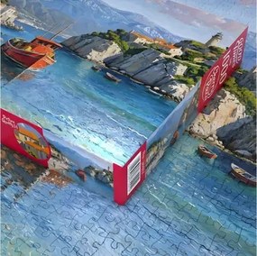 CHERRY PAZZI Puzzle Vesnička u moře / 1000 dílků / 70 x 50 cm