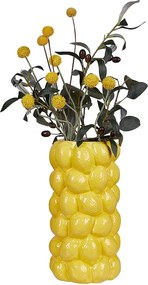 Butlers LEMON Váza 30 cm - žlutá