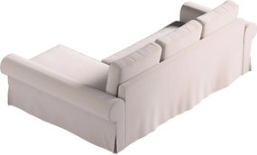 Potah na pohovku IKEA Backabro rozkládací se šezlongem barva béžová látka sametová