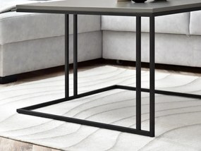 MPT Konferenční stolek Dark XL, grafitový mat/černý kov