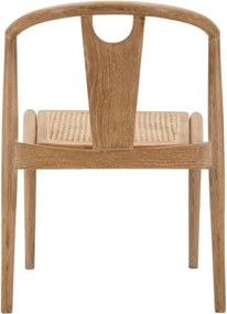 Designová jídelní židle Omolara II hnědá