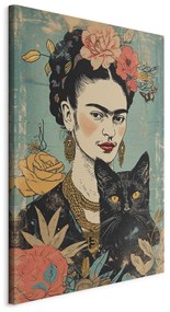 Frida Kahlo - A Portrait of the Japanese-Inspired Painter [Large Format]