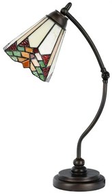 Stolní lampa Tiffany  Jannes – 26x50 cm