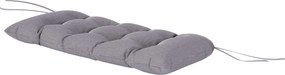 Židle na lavici Outsunny 105 x 46 x 12,5 cm s popruhy, polstrování na venkovní židle, voděodolné polstrování UPF50+, polštář na sezení, polštářek, pod