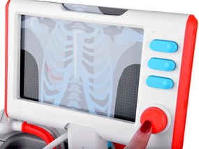 RKToys Dětský lékařský vozík s RTG a EKG Medical