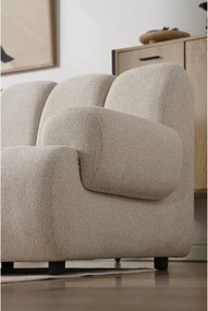 House Nordic Třímístná pohovka TAZA béžová 276 cm levá 1360006