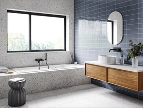 Besco Modern Slim obdélníková vana 140 x 70 cm akrylát bílá VANMOD14SLIM