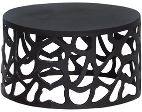 WOOOD Konferenční stolek JASPER kovový černý