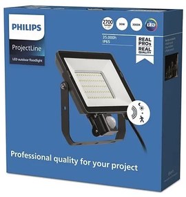 Philips - LED Venkovní reflektor se senzorem PROJECTLINE LED/30W/230V IP65 3000K