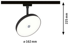 Paulmann 96786 Hildor, spot pro Urail system, 1x15W LED 4000K, tříkrokové stmívání, černá