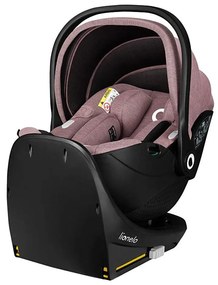 Lionelo - Autosedačka se základnou otočná MOXIE SET i-Size 40-87 cm Pink Mauve