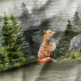 Krepové povlečení Zvířátka Velikost: 140 x 200 + 70 x 90