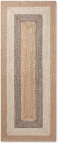 Oboustranný/ručně tkaný jutový běhoun 80x200 cm Juno – Hanse Home