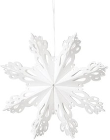 Broste, Papírová vločka SNOWFLAKE 15cm | bílá
